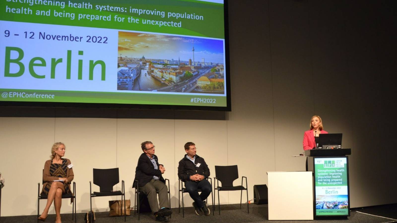 Natasha Azzopardi Muscat moderates plenary session at European Public ...