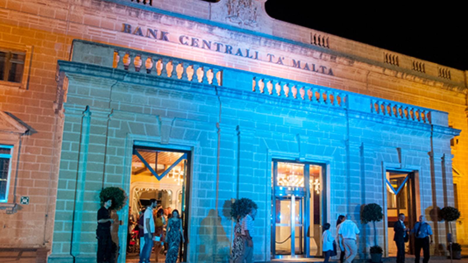 Central Bank of Malta opens its doors for Notte Bianca