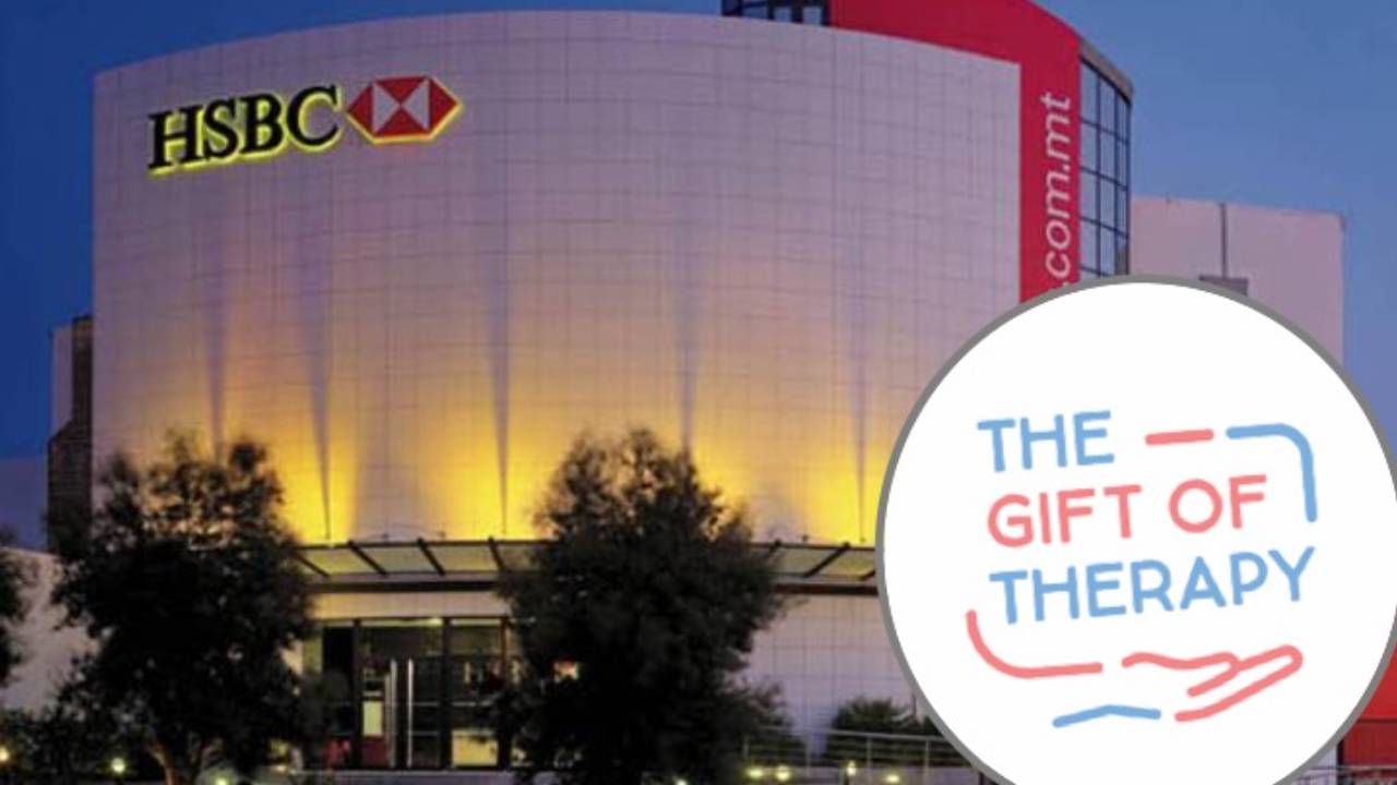 HSBC Malta donates €5,000 to Richmond Foundation’s Gift of Therapy ...