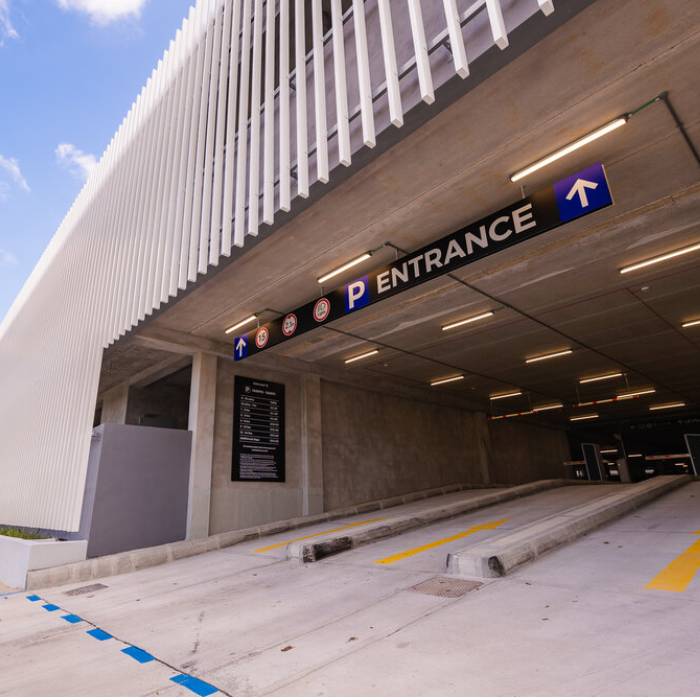 New 1,300-capacity multi-storey car park at Malta International Airport