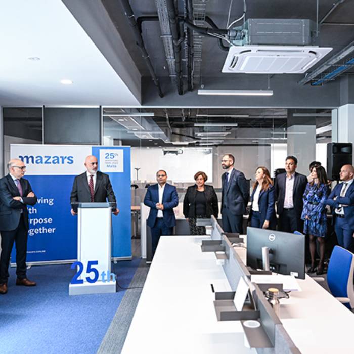 Mazars in Malta inaugurates new premises as part of 25th anniversary ...