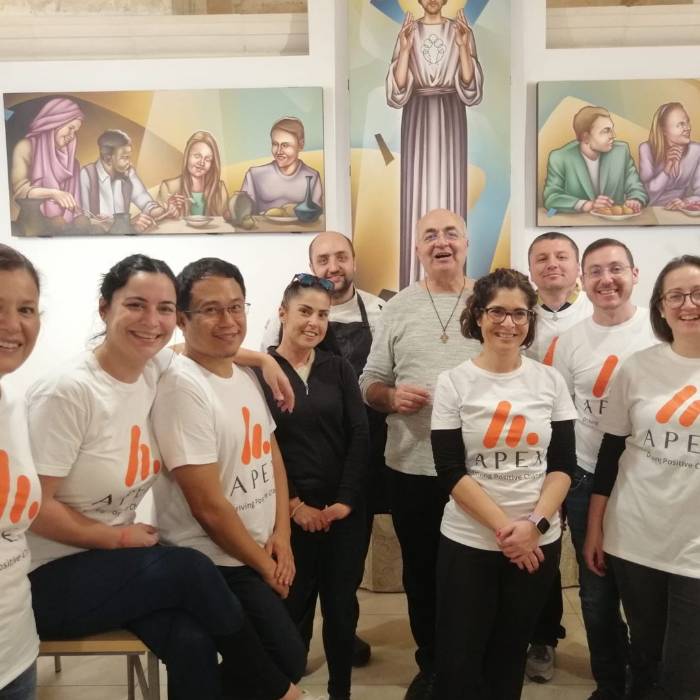 Apex Fund Services (Malta) volunteers at Valletta soup kitchen this ...