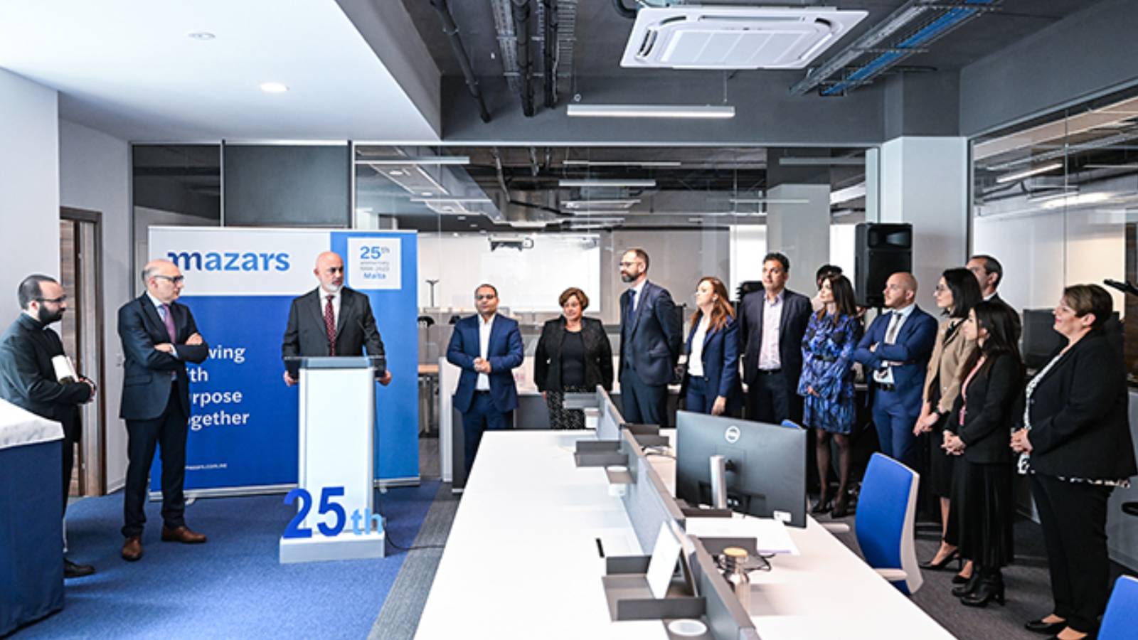Mazars in Malta inaugurates new premises as part of 25th anniversary ...
