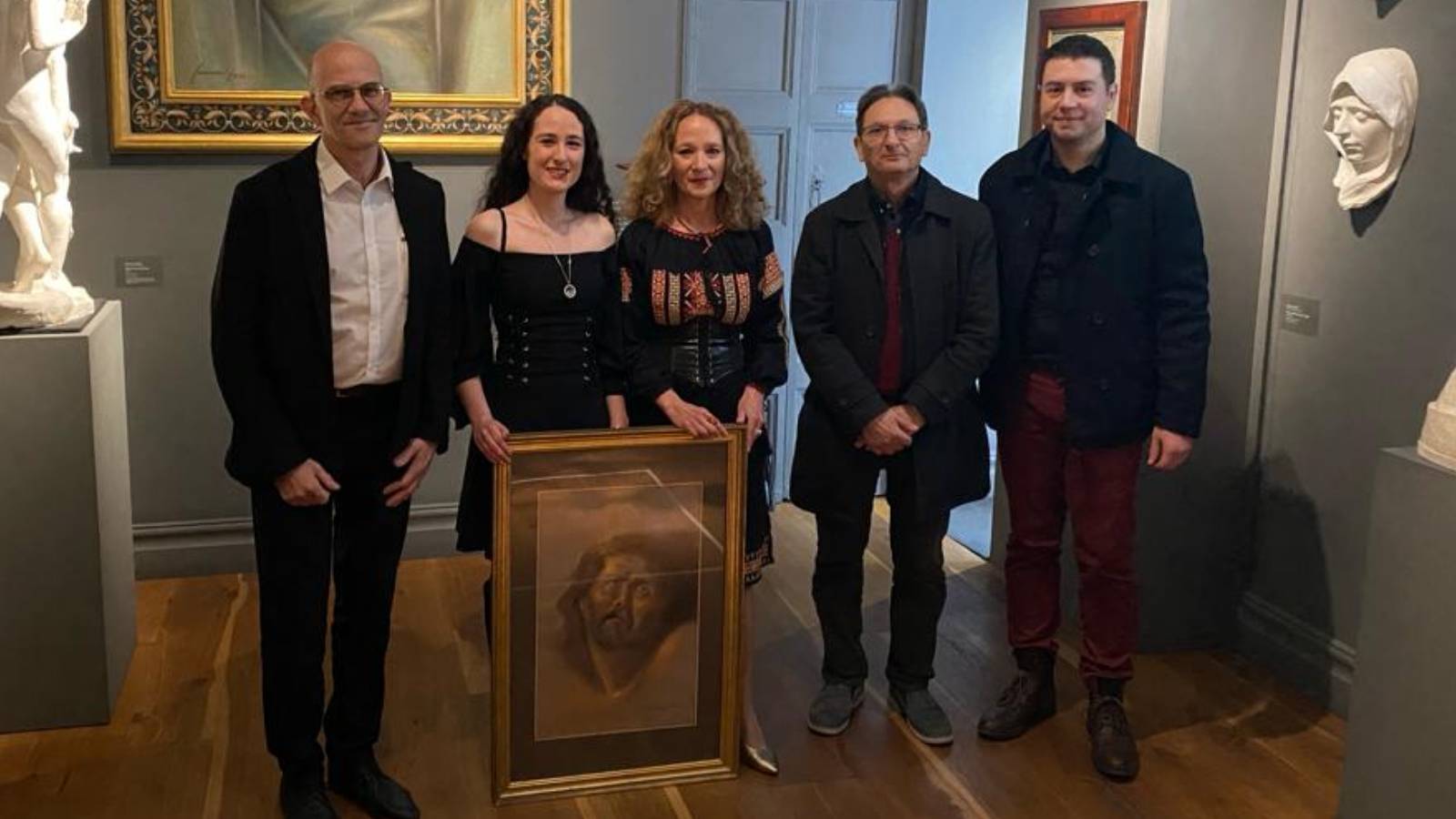 Expressive painting 'Ecce Homo' by late artist Aldo Micallef-Grimaud ...