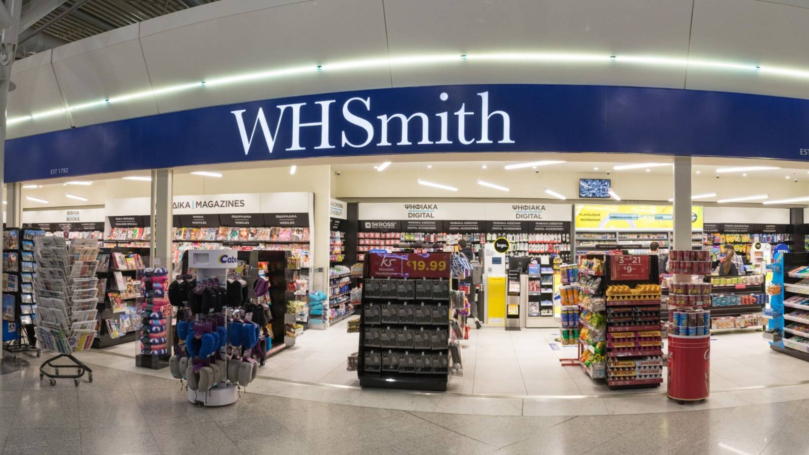 Malta’s WHSmith airport shops safe as UK high street stores face closure