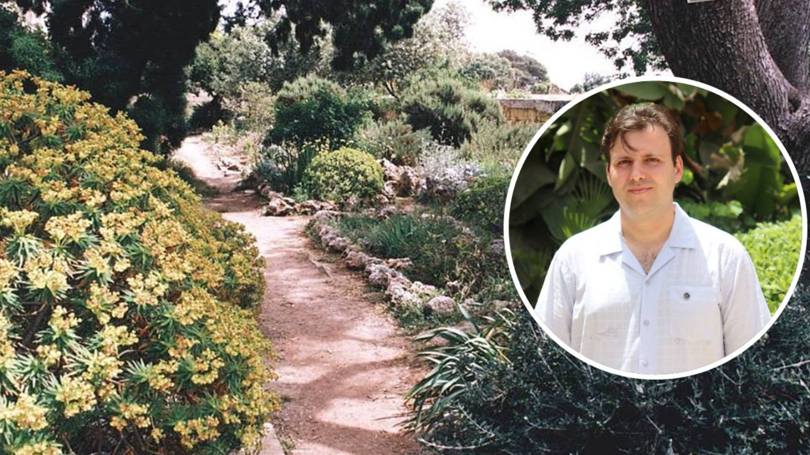 Argotti Botanic Gardens welcomes new curator Christian Borg
