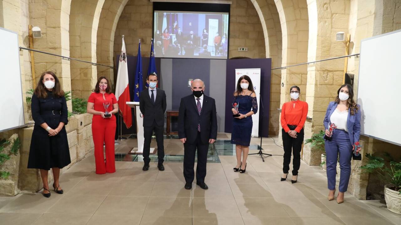 Deborah Schembri takes home the Malta Businesswoman of the Year Award