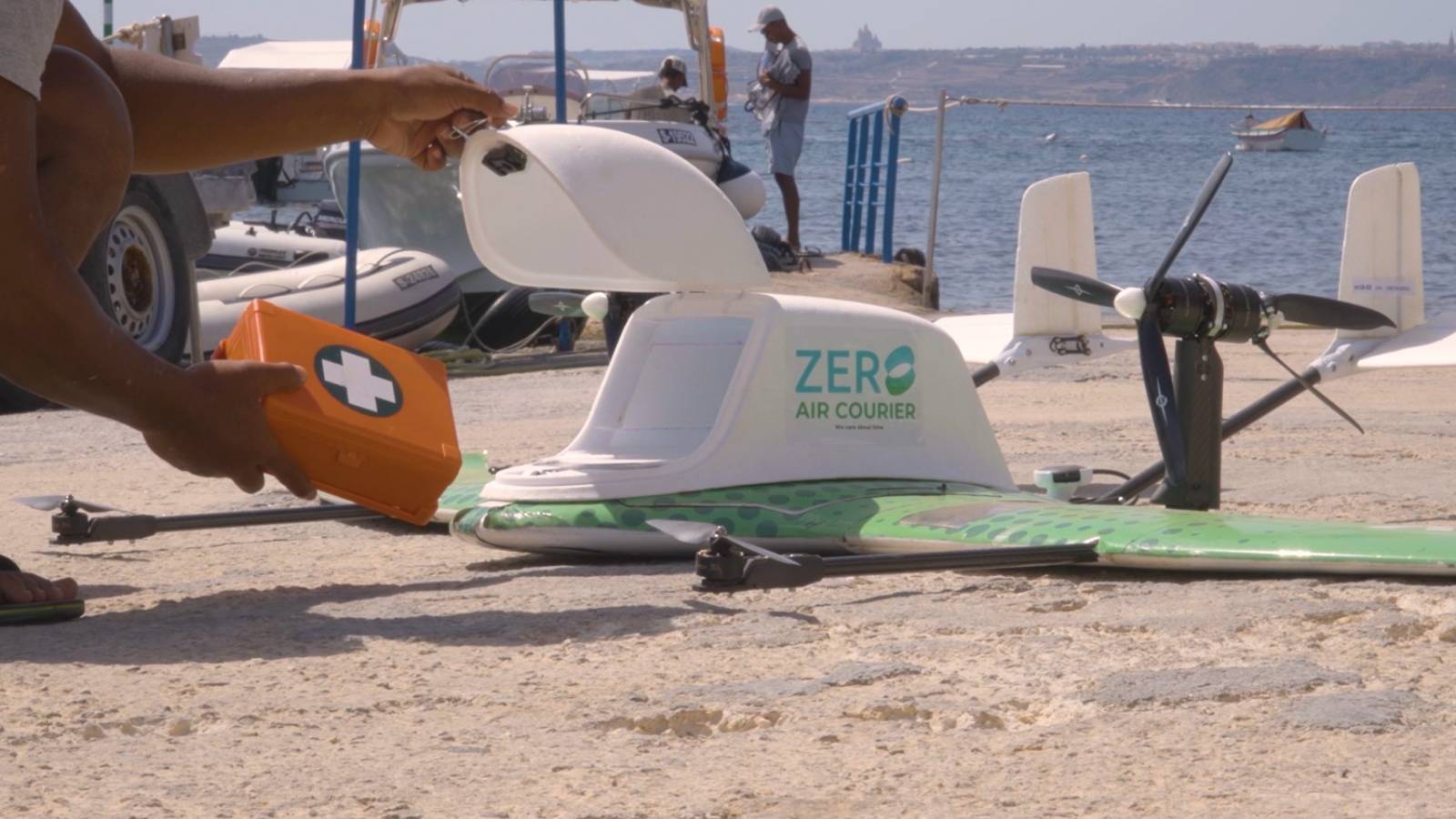 Flying ZERO, the island's first air delivery service, set to launch