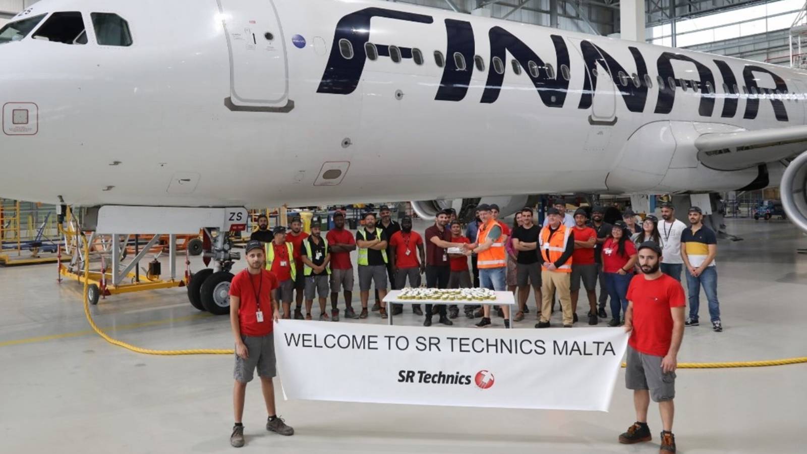 SR Technics Malta welcomes Condor Airlines, easyJet, Finnair and Volotea to its upcoming base ...
