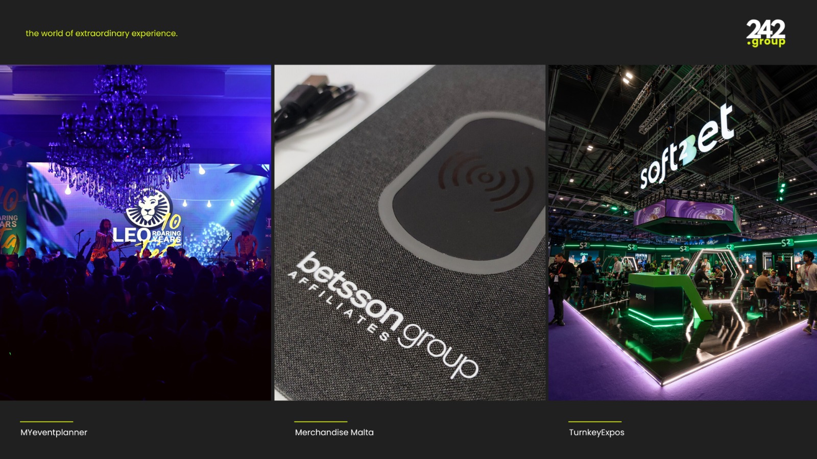 242.group – A fresh-faced events, expos and merchandise solution with ...