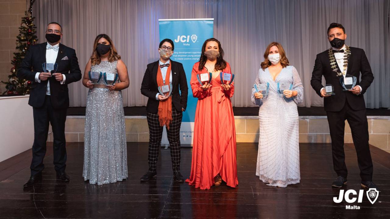 JCI Malta awards the Ten Most Outstanding Young People for 2020