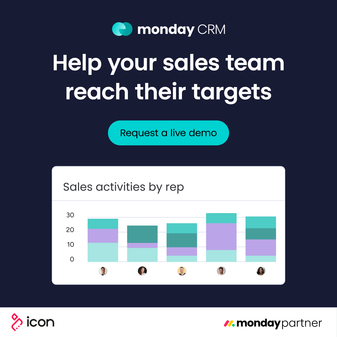 Win back time and reach your targets with monday.com