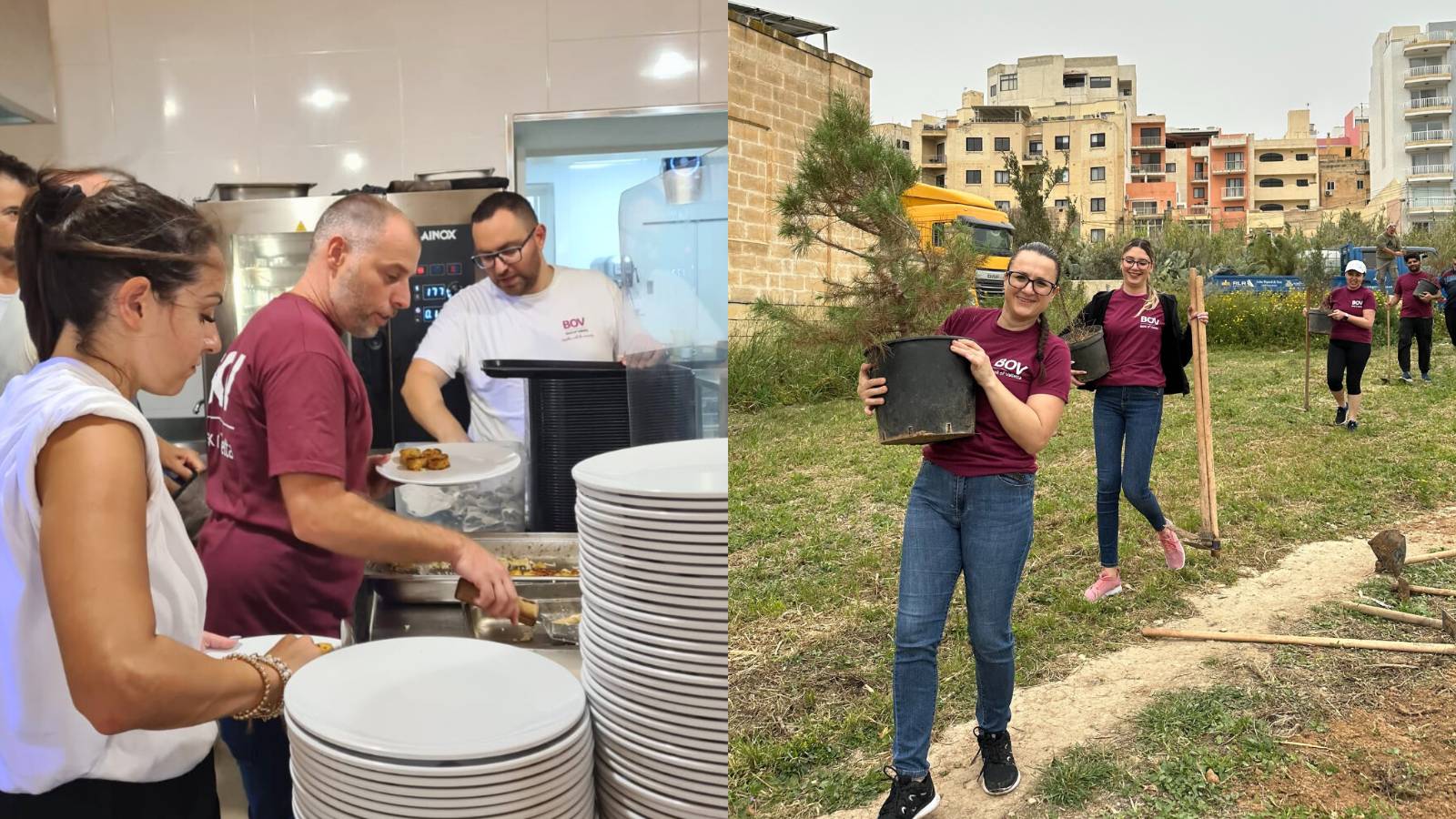 BOV employees give over 3,500 hours to community causes