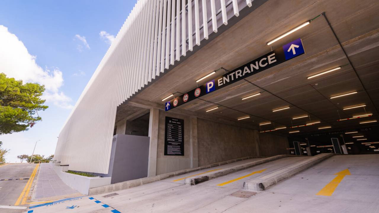 New 1,300-capacity multi-storey car park at Malta International Airport