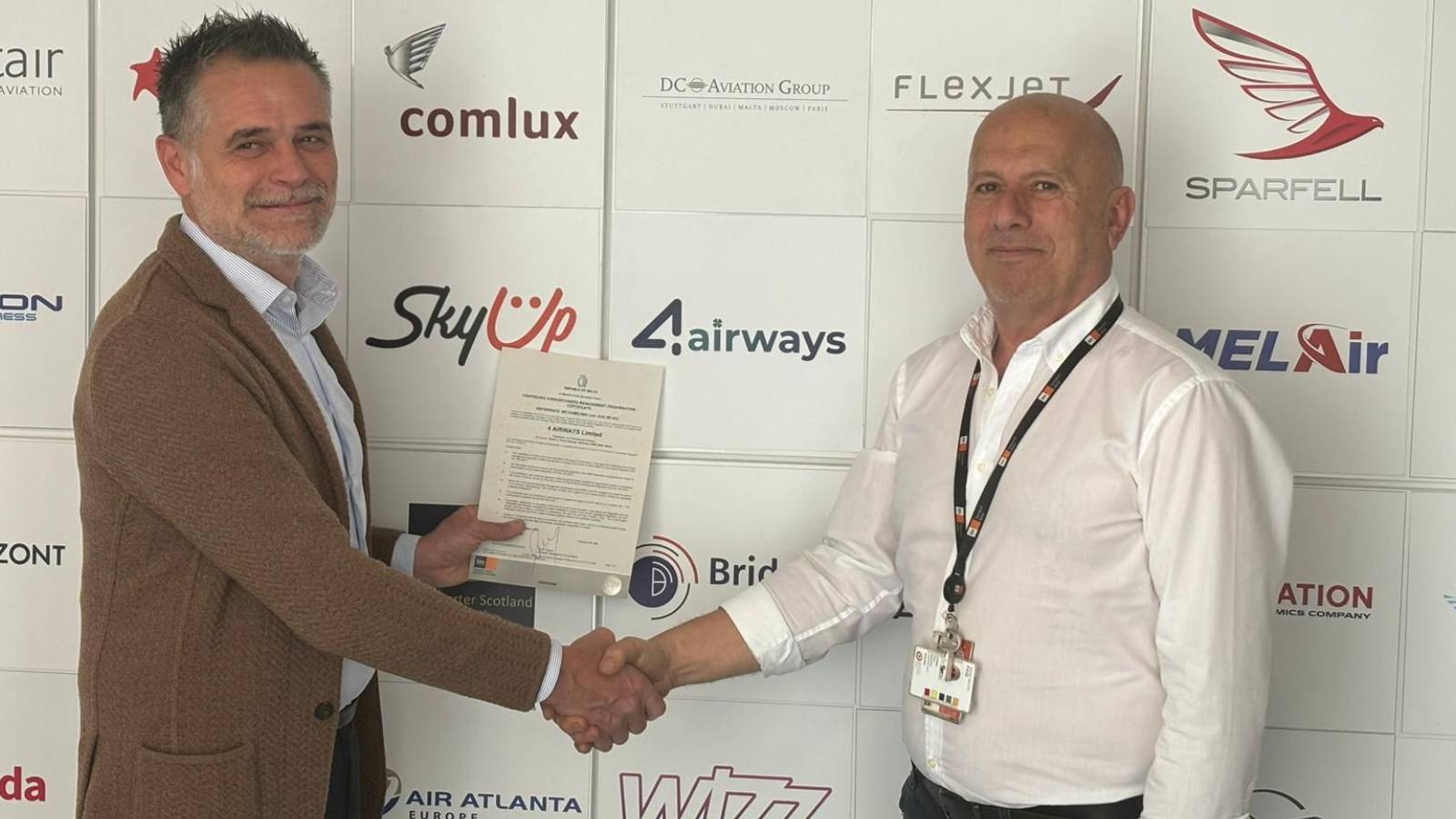 4airways awarded Maltese Air Operator Certificate