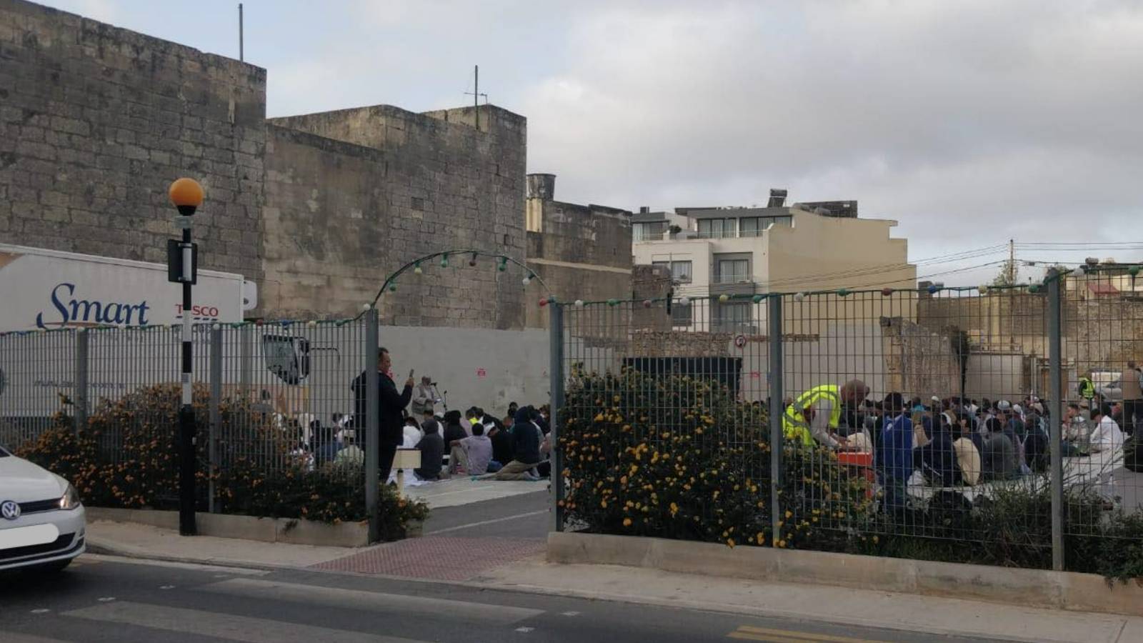 Smart Supermarket parking area transformed into holy space as Malta’s ...