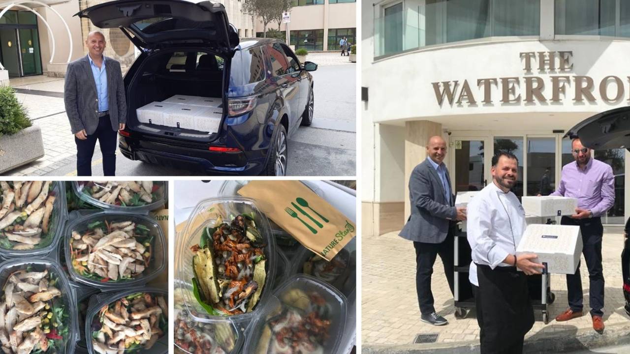 Land Rover Malta, The Waterfront Hotel team up to donate meals to Mater ...