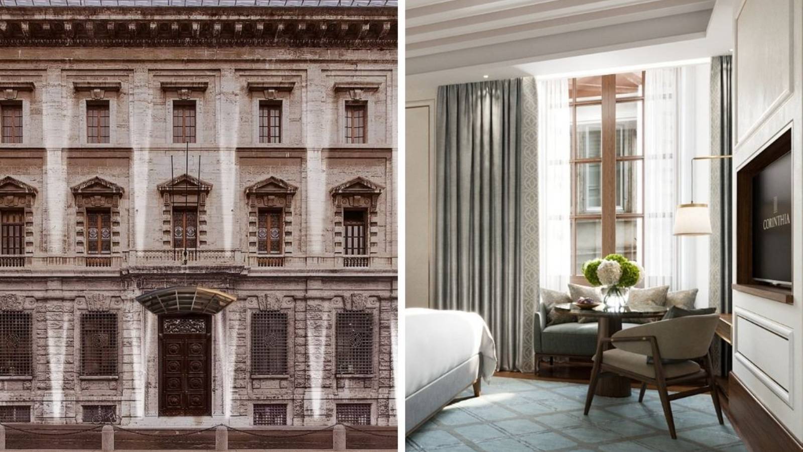 Corinthia’s Rome boutique hotel opens reservations